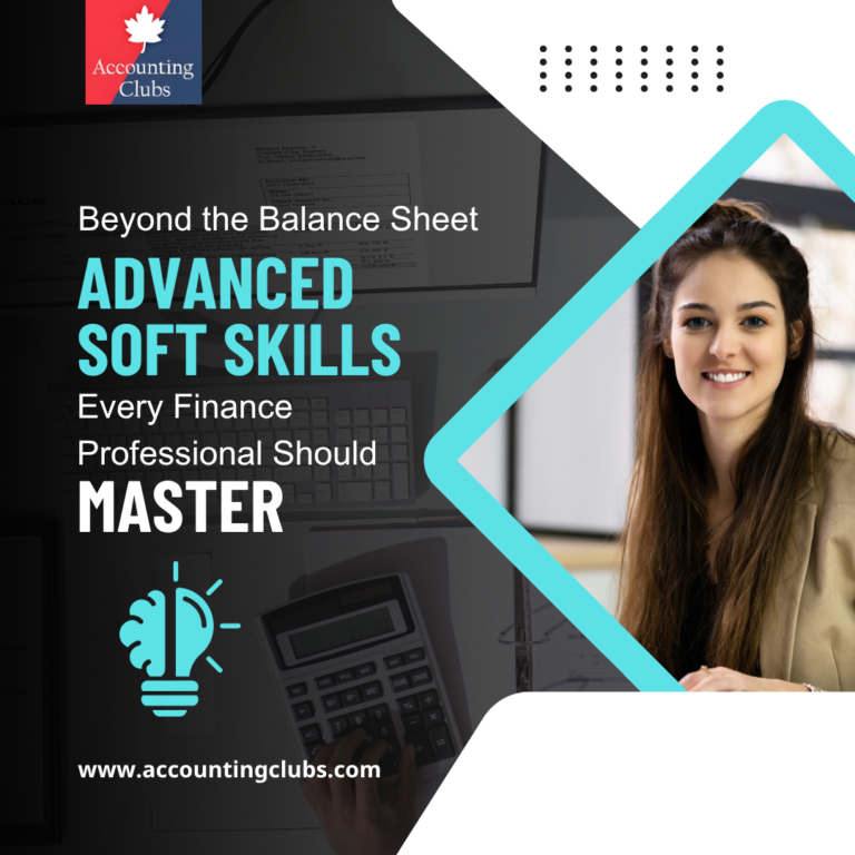 Beyond the Balance Sheet: Advanced Soft Skills Every Finance ...
